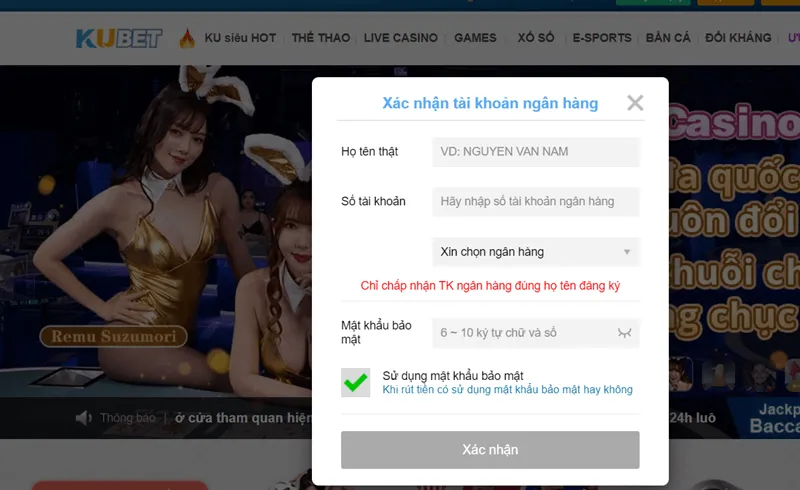 Nạp tiền Kubet: Quy trình đơn giản, chơi game thả ga